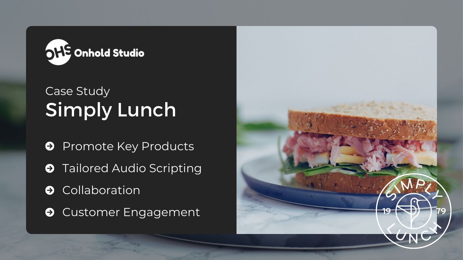 Simply Lunch Case Study | Onhold Studio