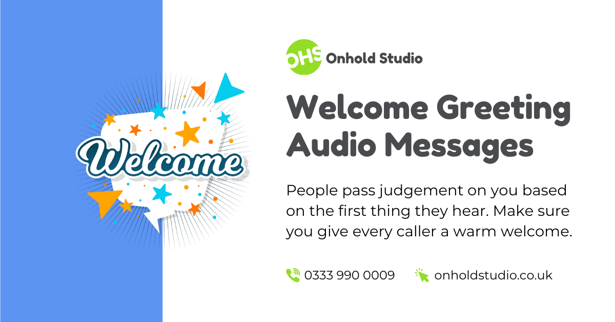 Welcome Messages | Onhold Studio™ | Greeting Messages